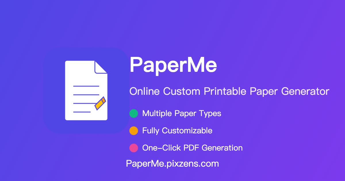 PaperMe - Custom Paper Generator